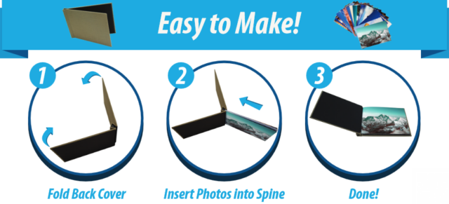 Pinchbooks now available in A4 - Photo Direct